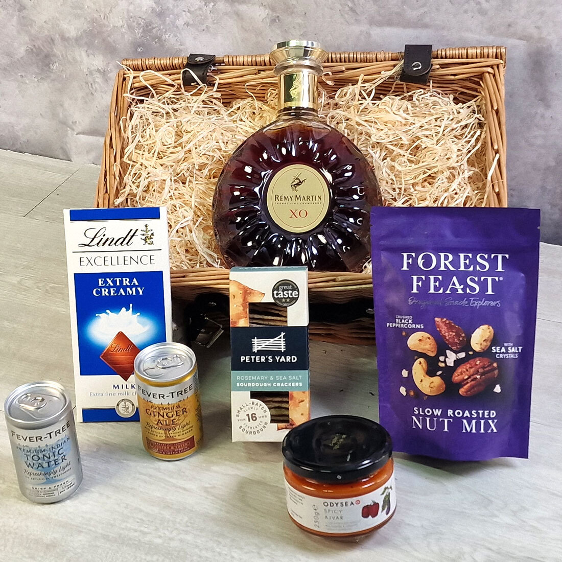 Remy Martin XO Cognac Luxury Treat Hamper | Prestige Drinks