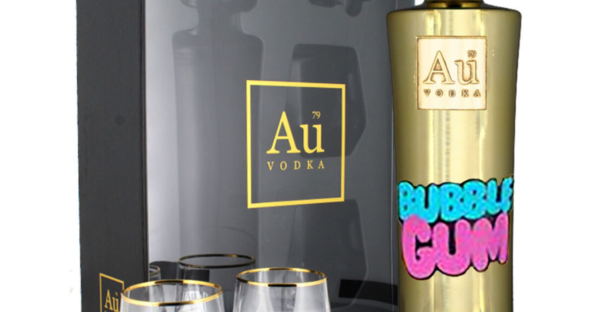 Au Vodka Bubblegum Gift Set | Prestige Drinks
