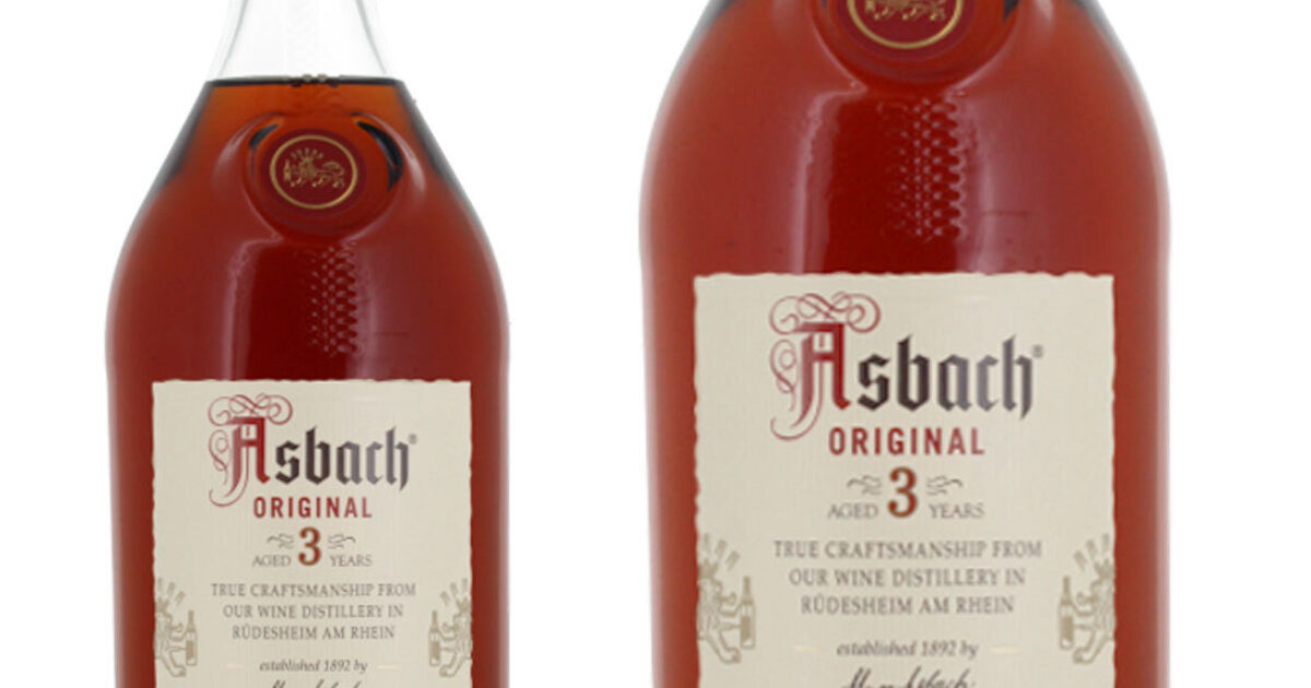 Personalised Asbach 3 Year Old Brandy | Prestige Drinks
