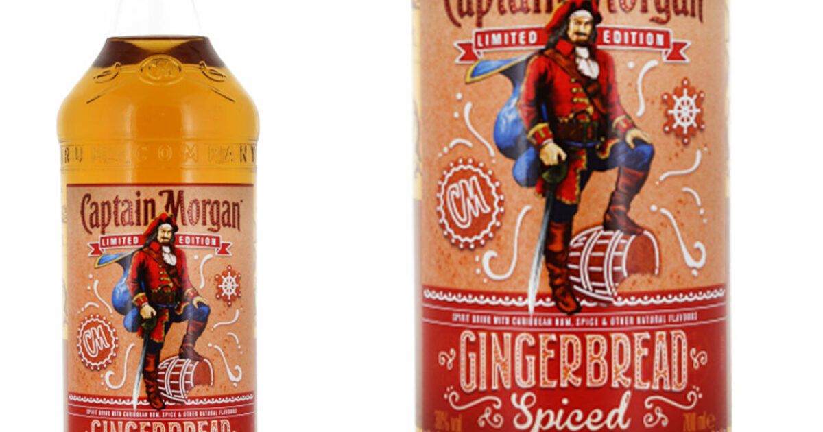 Personalised Captain Morgan Gingerbread Spiced 70cl | Prestige Drinks