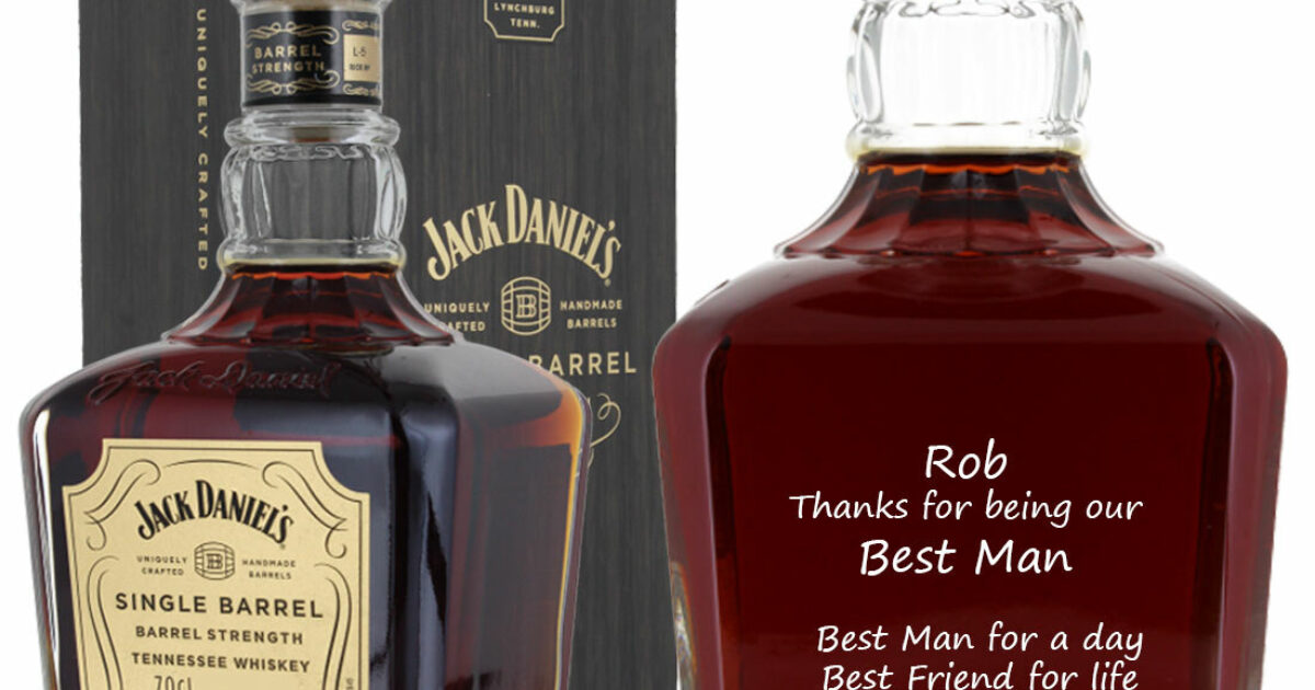 Personalised Jack Daniel's Single Barrel Barrel… | Prestige Drinks