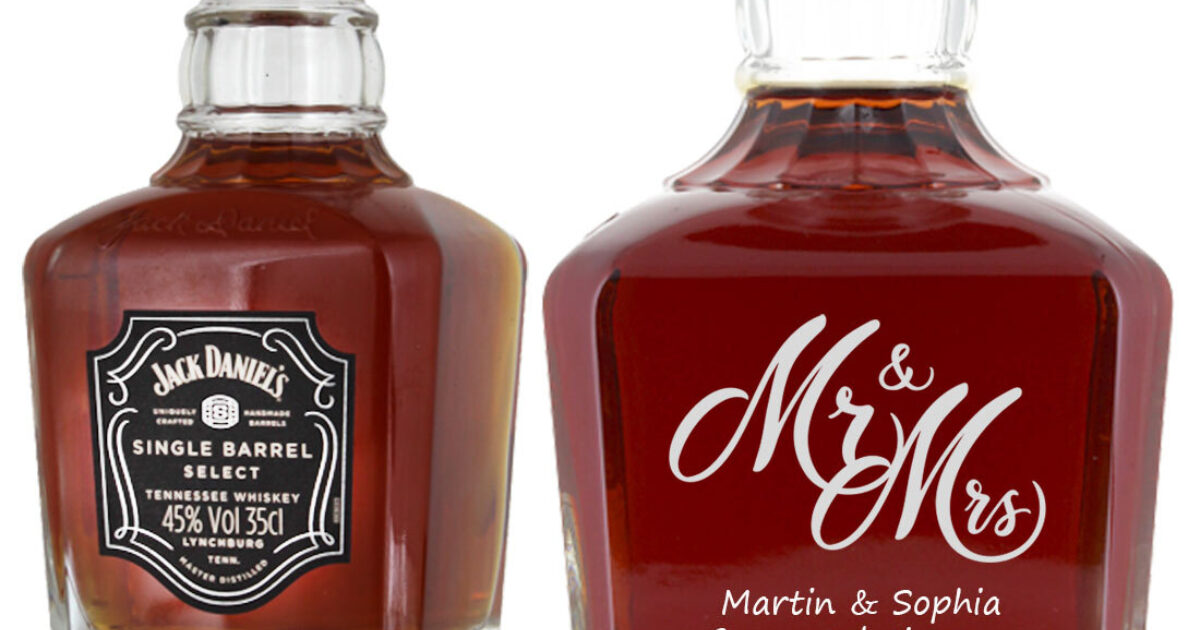 Personalised Jack Daniel's Single Barrel HALF… | Prestige Drinks