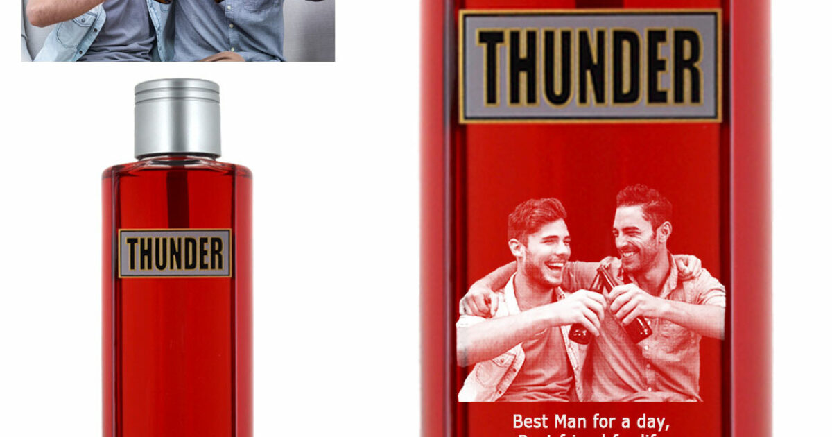 Photo Engraved Thunder Rhubarb & Ginger Vodka 70cl | Prestige Drinks