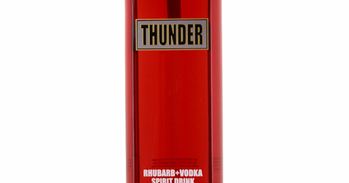 Thunder Rhubarb & Ginger Vodka 70cl | Prestige Drinks