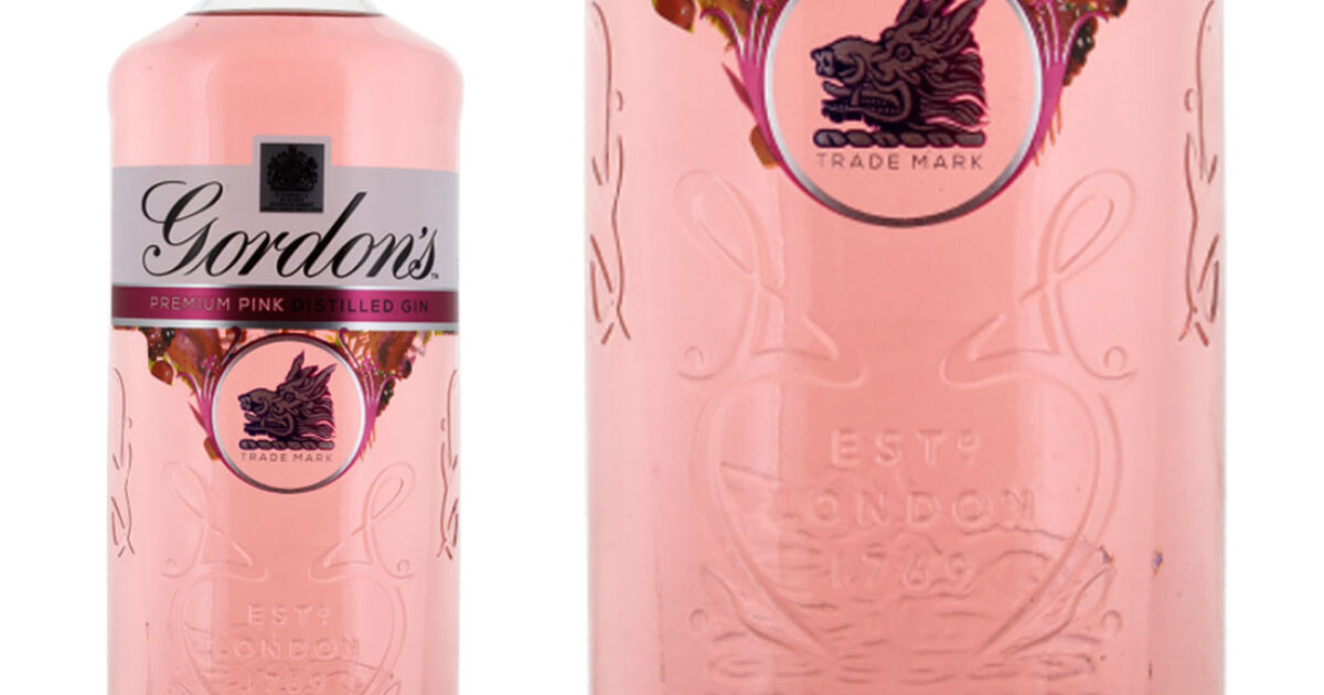 Personalised Gordon's Premium Pink Gin 70cl | Prestige Drinks