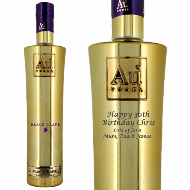 AU Vodka Gifts | Engraved and Personalised Gifts | Prestige Drinks