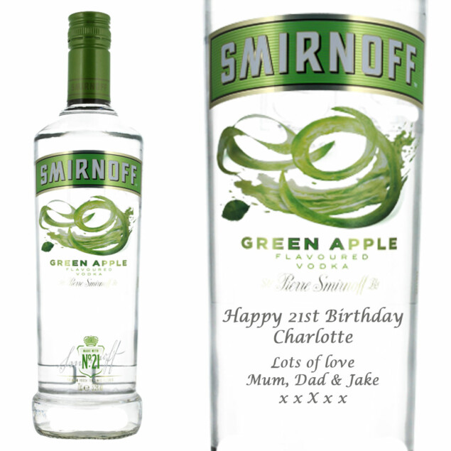 Personalised Smirnoff Vodka Gifts | Prestige Drinks