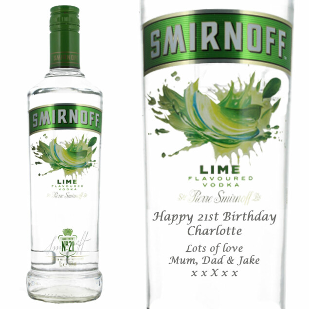 Personalised Smirnoff Vodka Gifts | Prestige Drinks